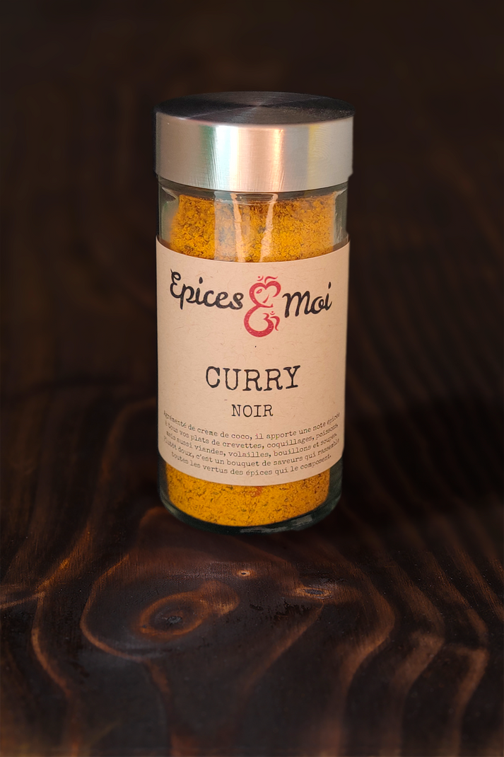 Curry Noir – Epices et Moi